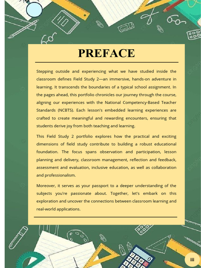 Preface | PDF | Learning | Experience
