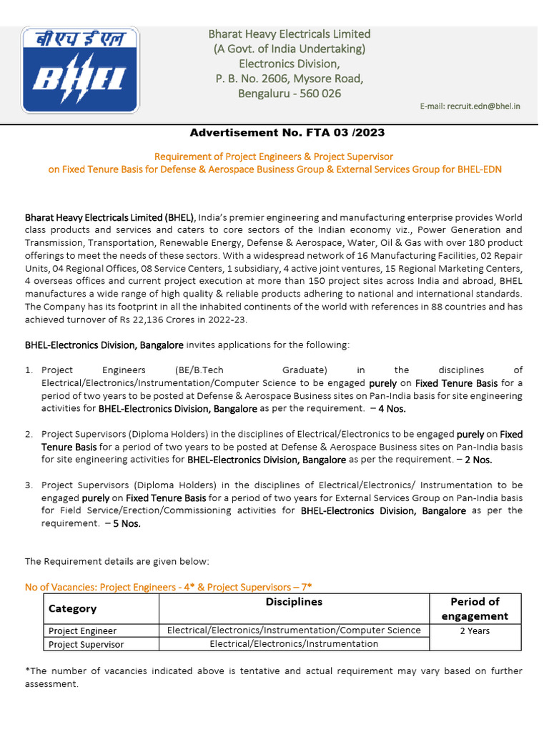 Fta 2023 3 | PDF | Technology & Engineering