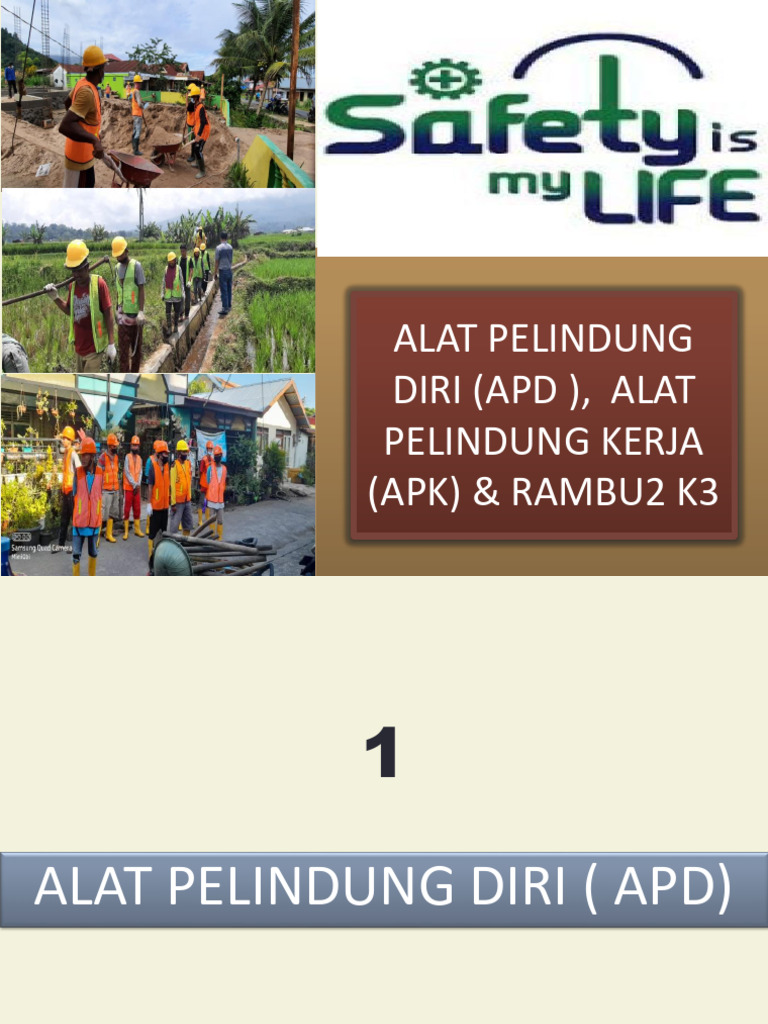 Panduan APD dan APK di Tempat Kerja | PDF