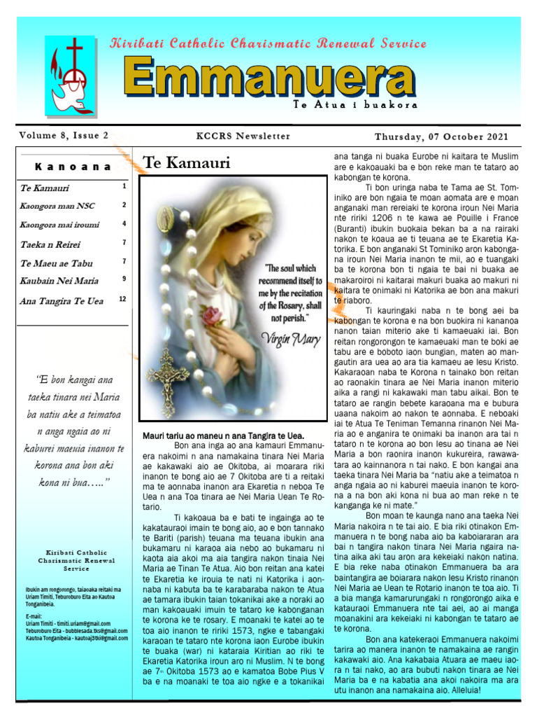 Emmanuera Vol8 Issue2 2021 | PDF