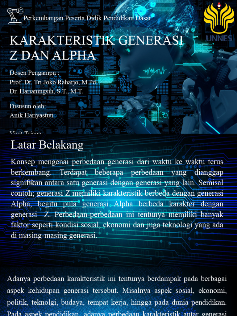 Kelompok 1 Materi Generasi Z Dan Alpha | PDF