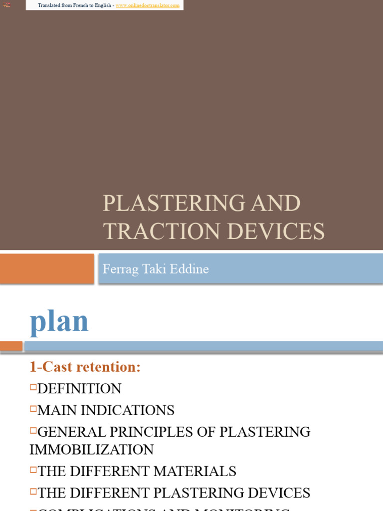 Contentions Et Tractions TF - Fr.en | PDF | Human Leg | Elbow