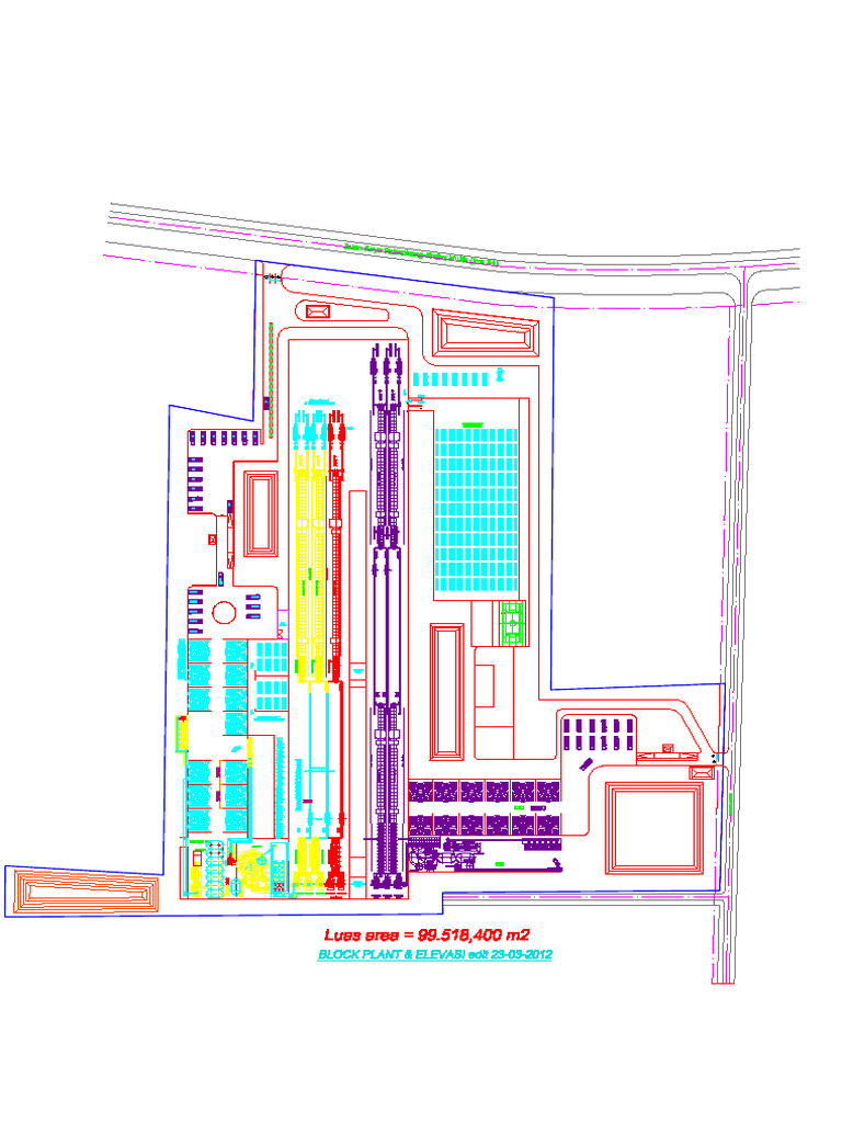 Layout Mesin Tanpa Ukuran-Model | PDF