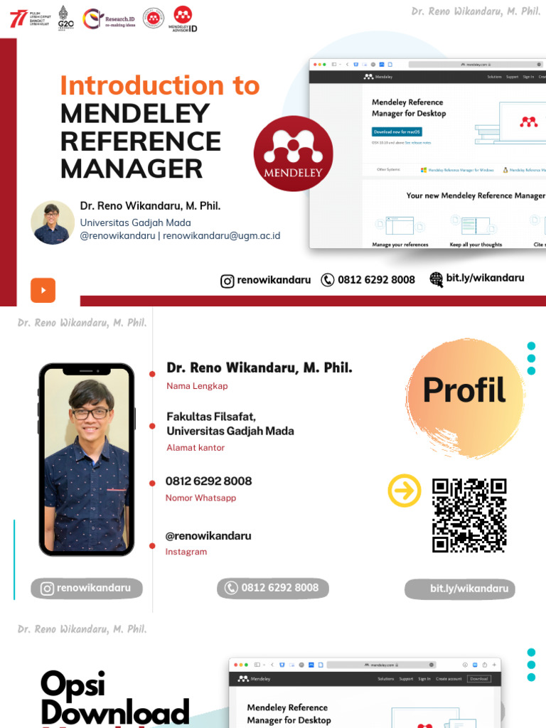 Mendeley Reference Manager: Panduan Lengkap | PDF | Karier & Perkembangan