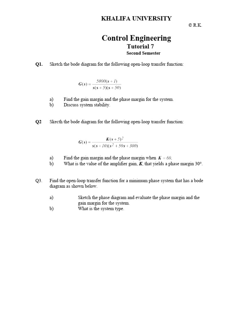 7 Tutorial | PDF | Feedback | Computer Science