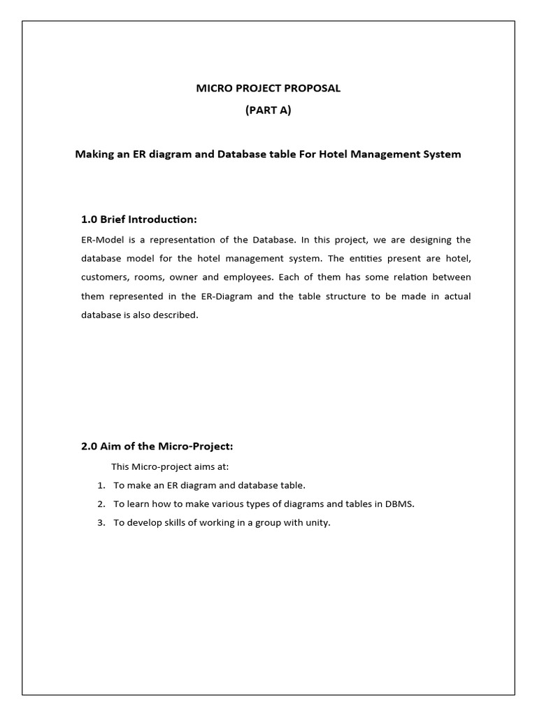 DBMS Proposal | PDF | Databases | Office Equipment