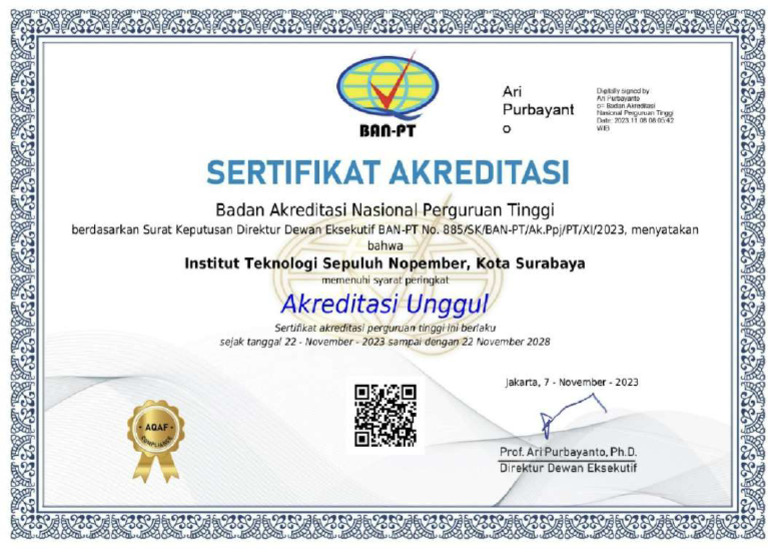 Akreditasi ITS | PDF