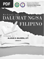 DAlumat Kahulugan at Kahalagahan | PDF