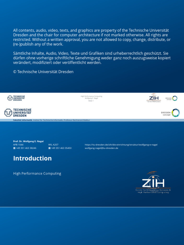 HPC 01 Introduction | PDF | Graphics Processing Unit | Parallel Computing HPC 01 Introduction | PDF | Graphics Processing Unit | Parallel Computing