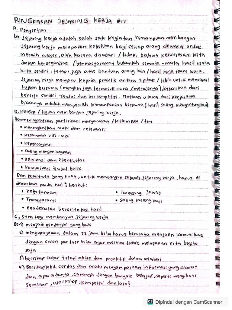 Jejaring Kerja - Ary Yoga | PDF