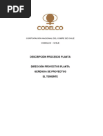 Proyecto SGO Minera Spence | PDF | Minería | Cobre