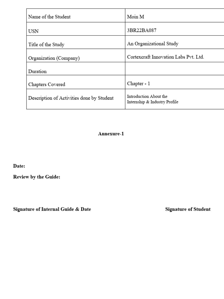 Annexures OB | PDF | Swot Analysis | Business