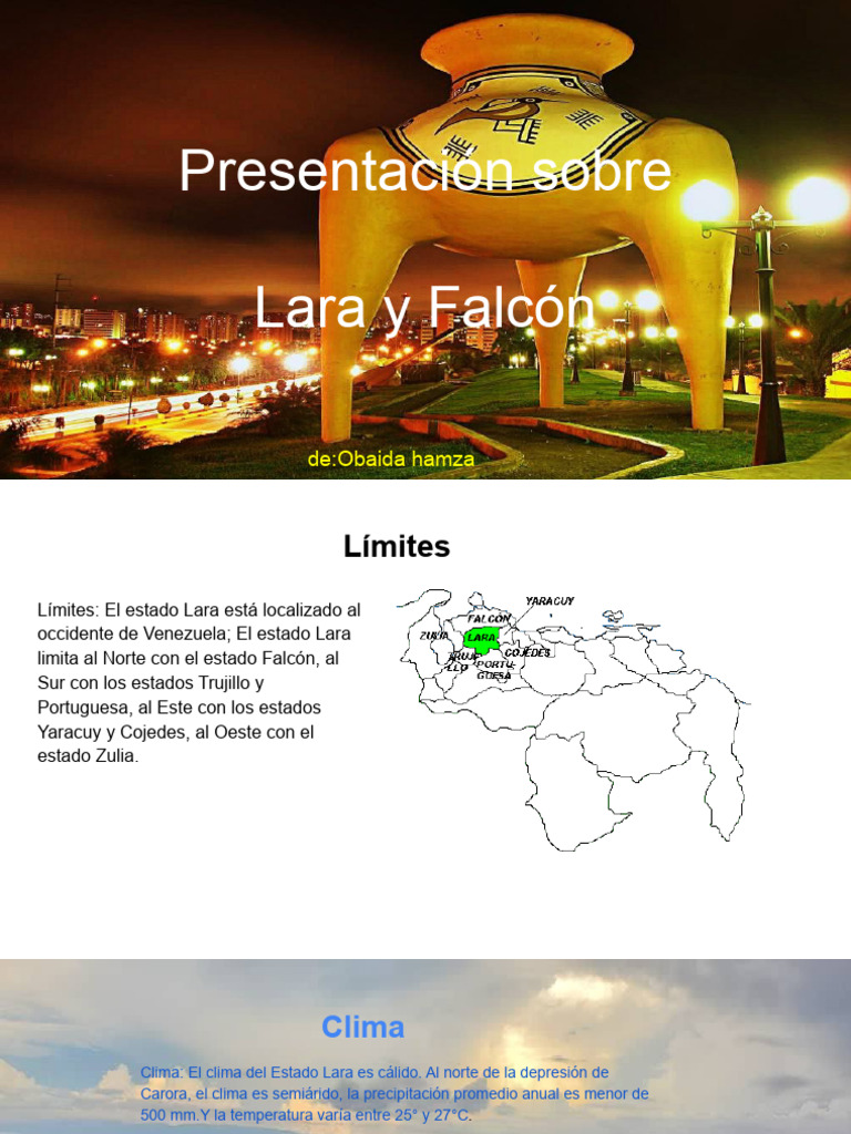 Lara y Falcon | PDF | Ciencias de la Tierra | Geografía Física