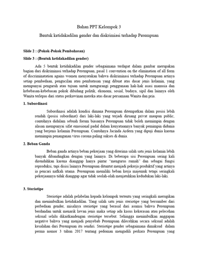 Bahan PPT Kelompok 3 PPA-1 | PDF