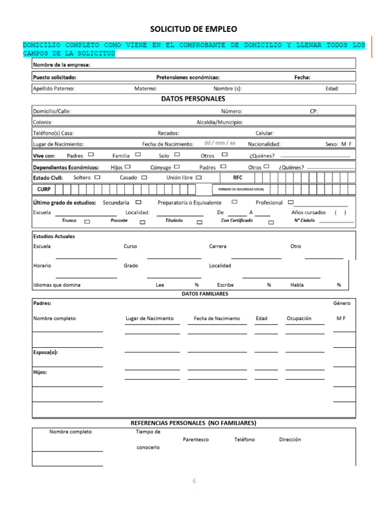 FORMATO EJEMPLO DE LLENADO Admo | PDF | Cookie HTTP | Privacidad