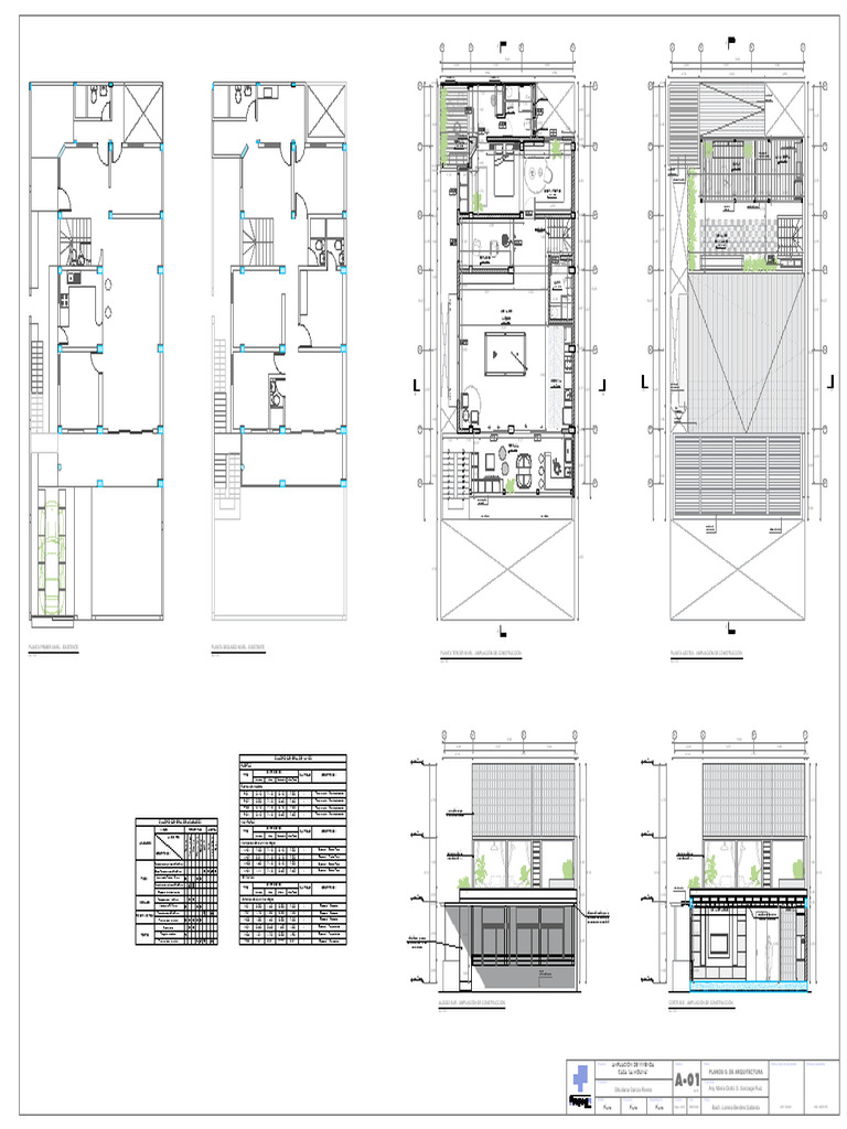 Plano General de Arquitectura A1 (A0) | PDF