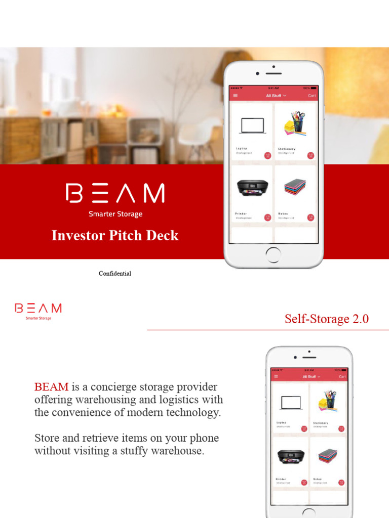 Beam Investor Deck Jul 2020 | PDF | Warehouse | Mobile App