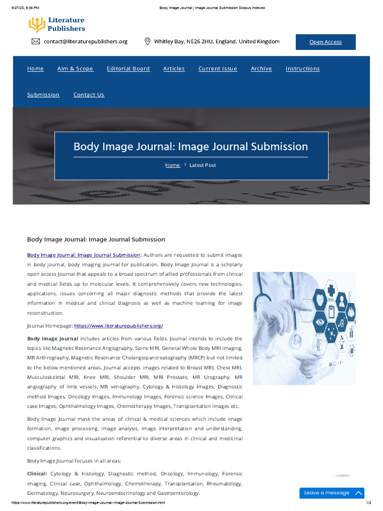 Image Journal Submission | PDF | Medical Imaging | Magnetic Resonance Imaging