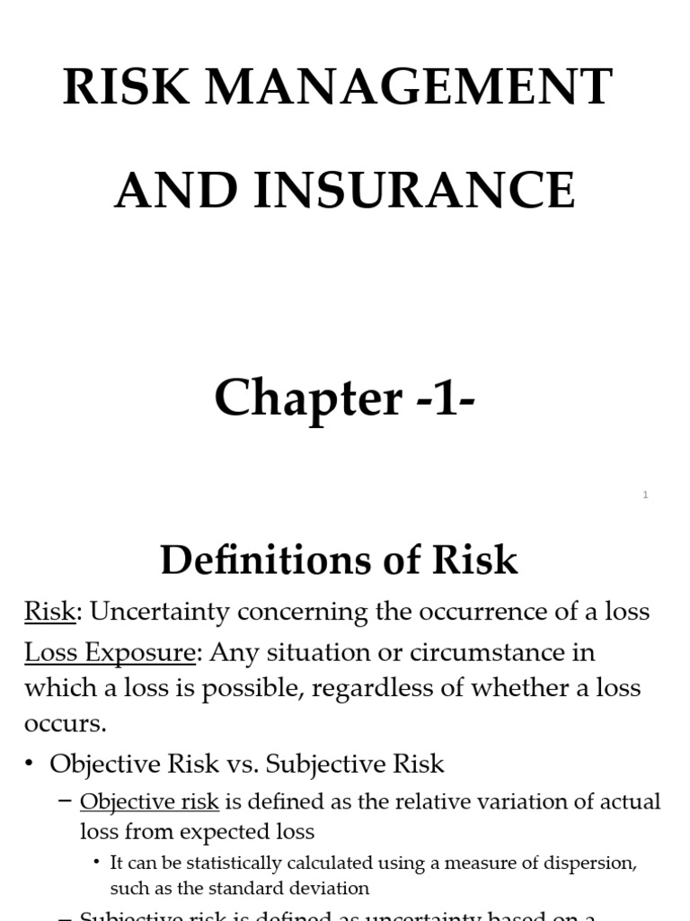 Risk 1 N 2... | PDF | Risk | Risk Management