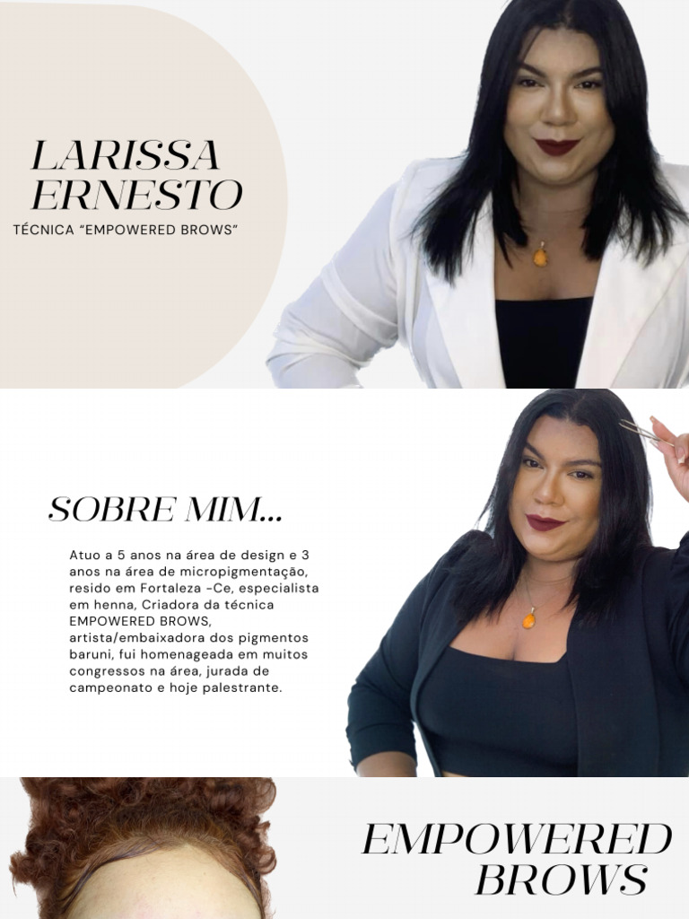 Slide Palestra Larissa Ernesto | PDF