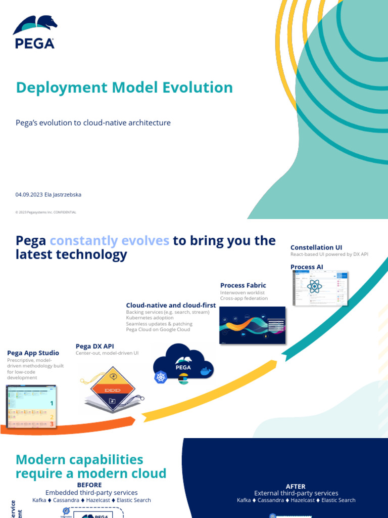 Pega Deployment Model Evolution | PDF | Cloud Computing | Software Pega Deployment Model Evolution | PDF | Cloud Computing | Software