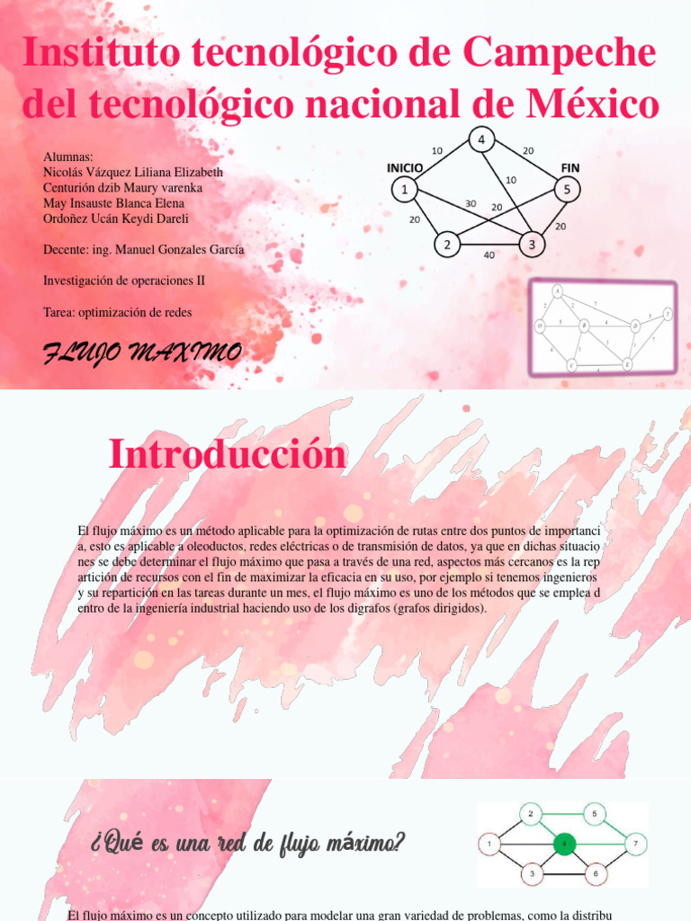 Flujo Maximo | PDF | Algoritmos | Programación lineal