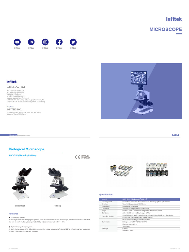 Microscope | PDF | Microscope | Camera