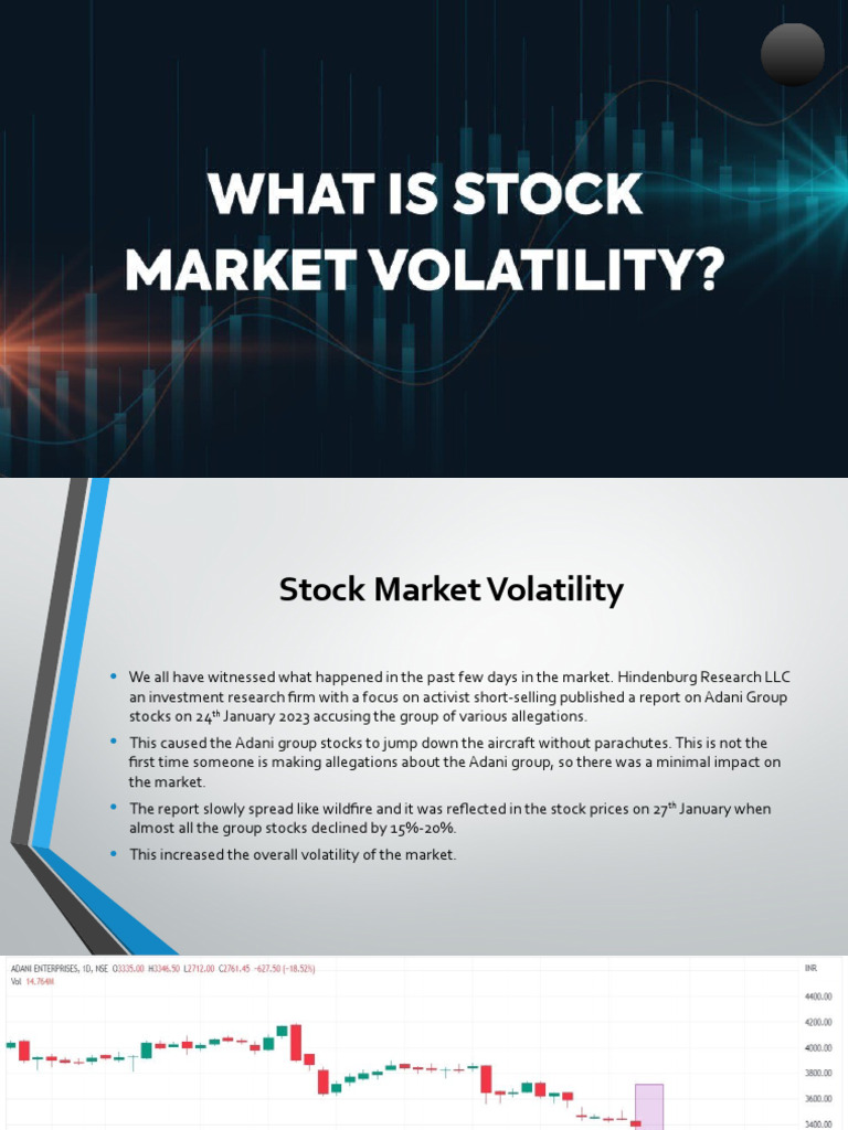 What Is Stock Market Voltality | PDF | Investing | Stock Market