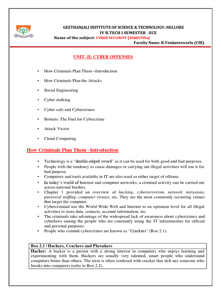 Unit 2 | PDF | Cloud Computing | Malware