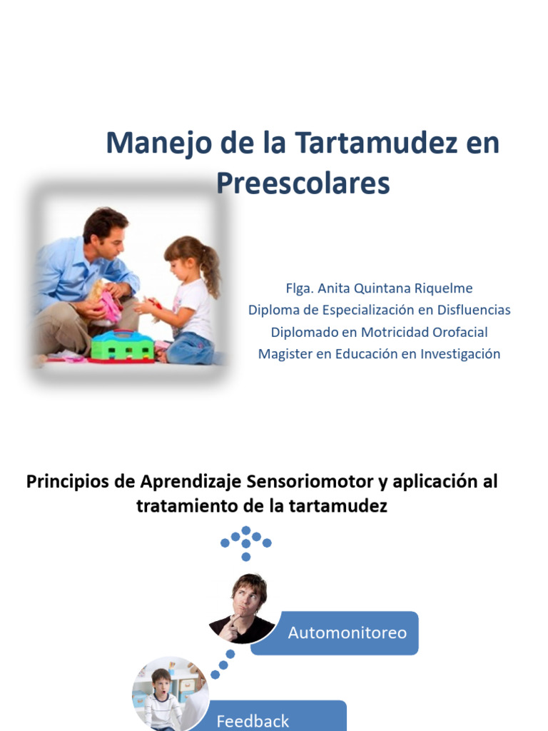 Manejo de la Tartamudez en Niños | PDF | Tartamudeo | Sicología