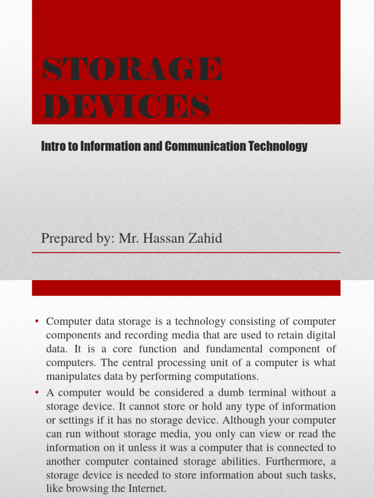 Ict LC#6 | PDF | Computer Data Storage | Hard Disk Drive