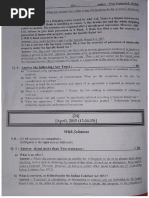 LLB 1st Semister July2023 Question Papers | PDF