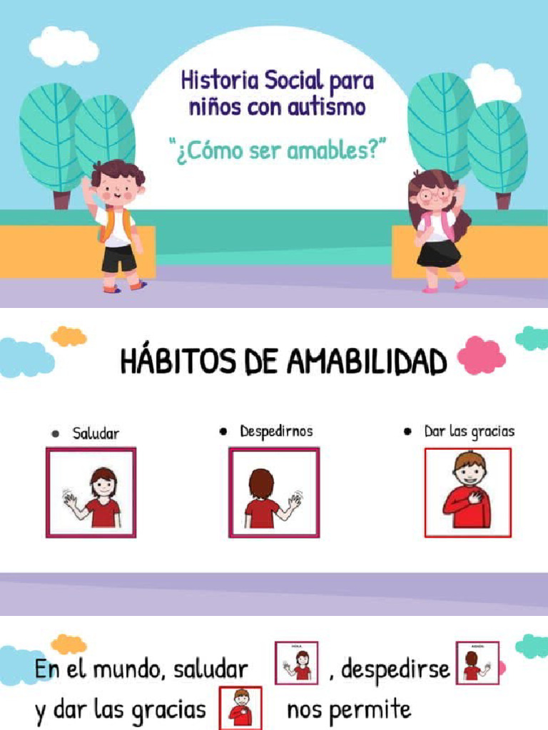 Historia Social - Ser Amable | PDF