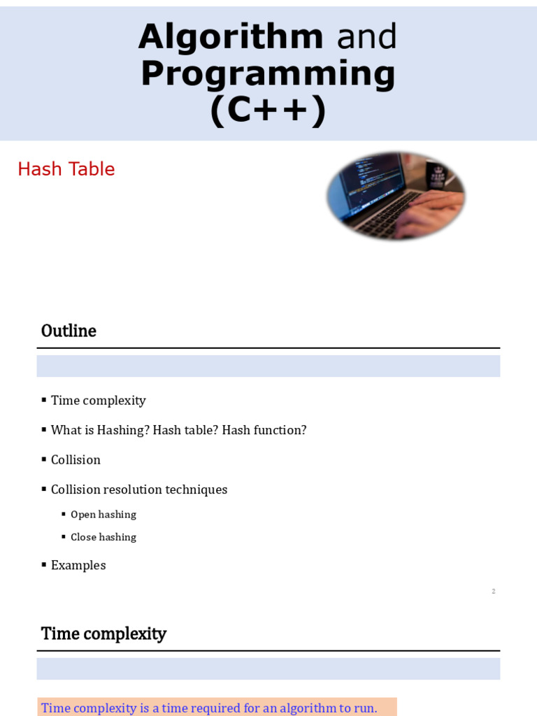 5 Hash Table Datastructure Pdf Time Complexity Function Mathematics 5840