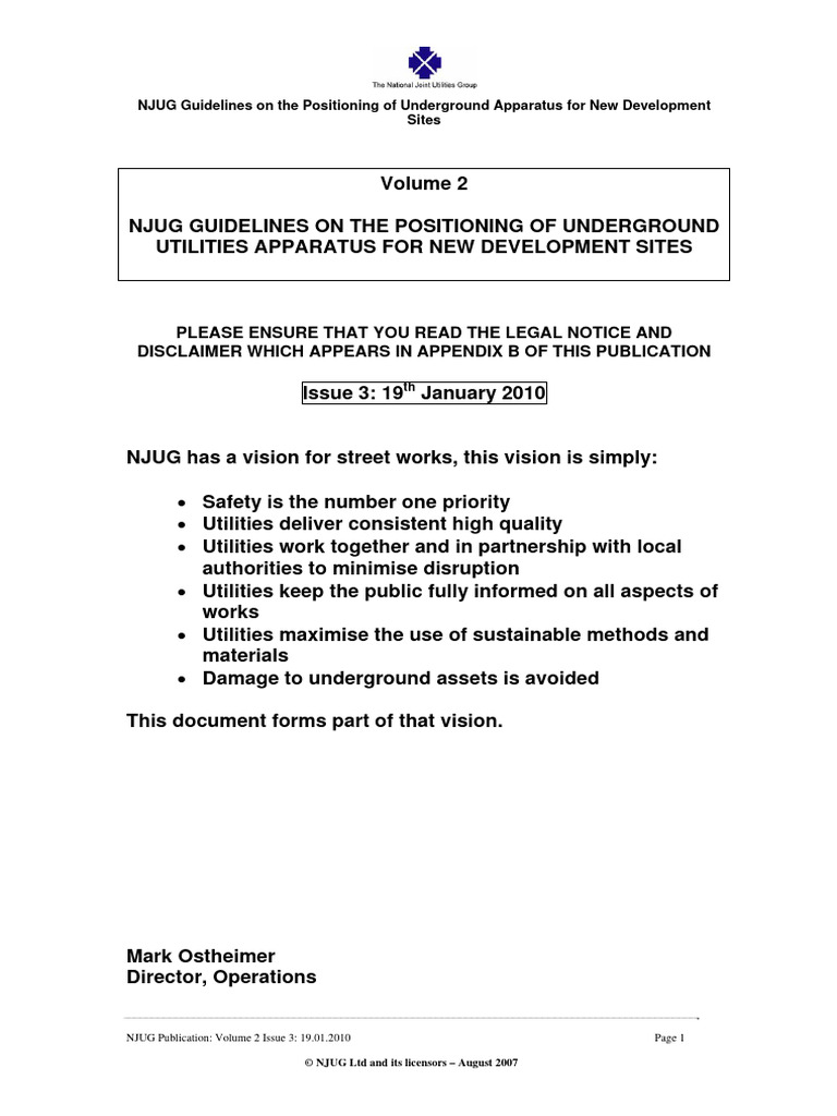 Vol 2 Positioning of Underground Apparatus January 2010 | PDF ...