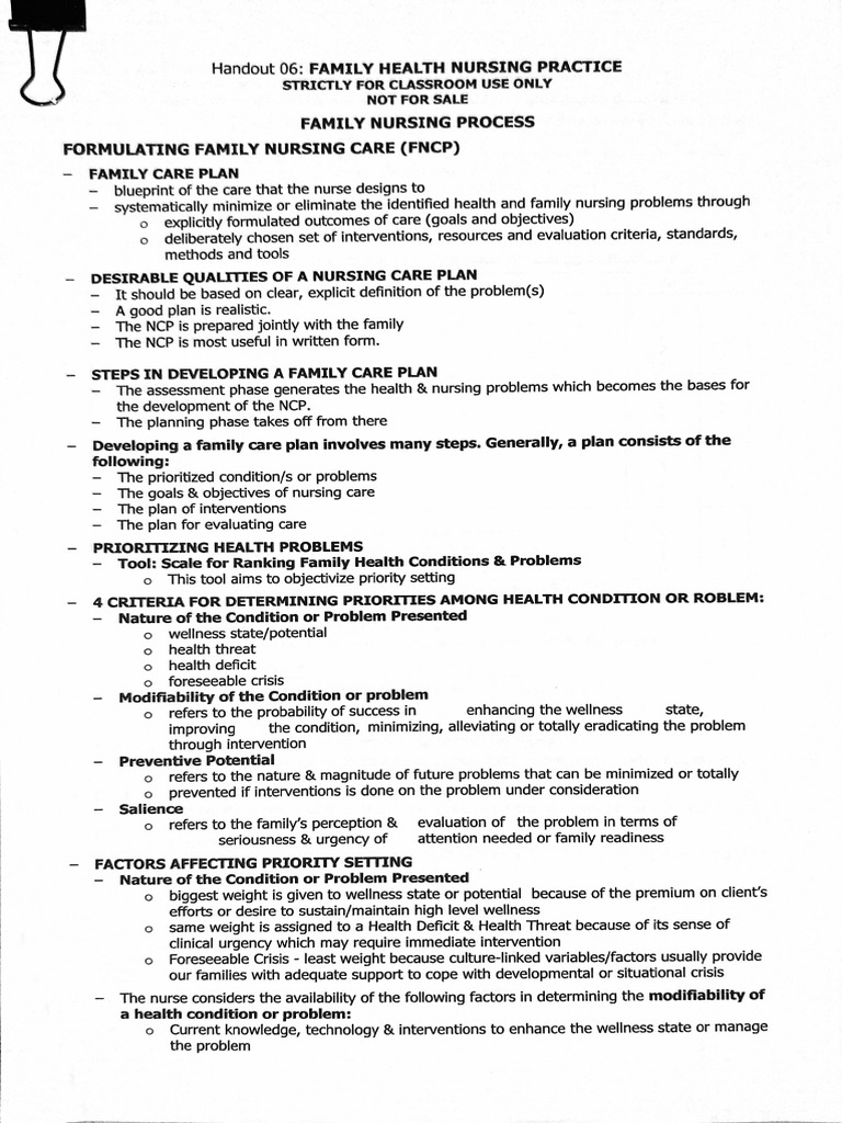 CHN - Module 6 | PDF