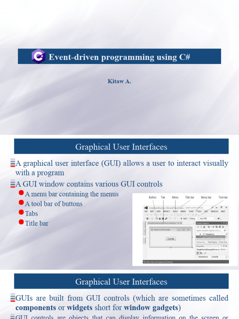 EDP Part 1 | PDF | Graphical User Interfaces | Window (Computing)