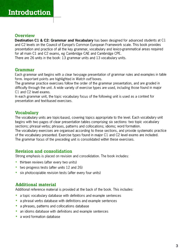 Destination C1 & C2 Grammar & Vocabulary (With Answer Key) (PDFDrive ...