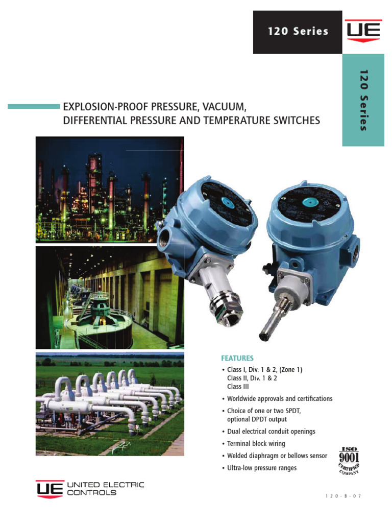 G4a2 Uepressureswitch | PDF | Switch | Pressure Measurement