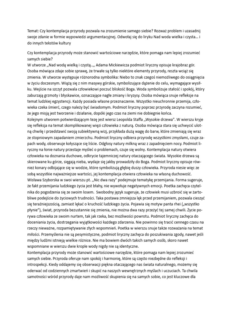 Gówno Z Polskiego | PDF