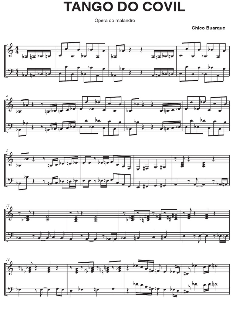 2.tango - Do - Covil - Score | PDF