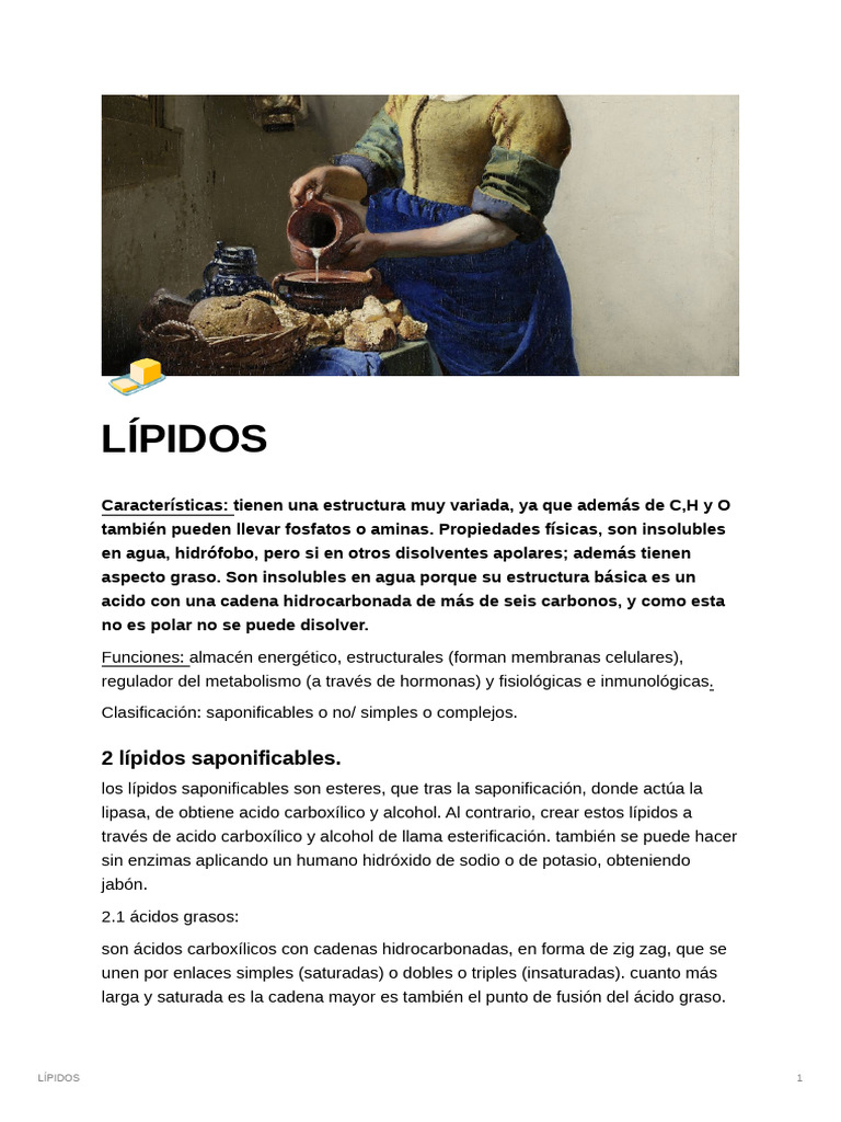 Lípidos T3 | PDF | Lípido | Ácido graso