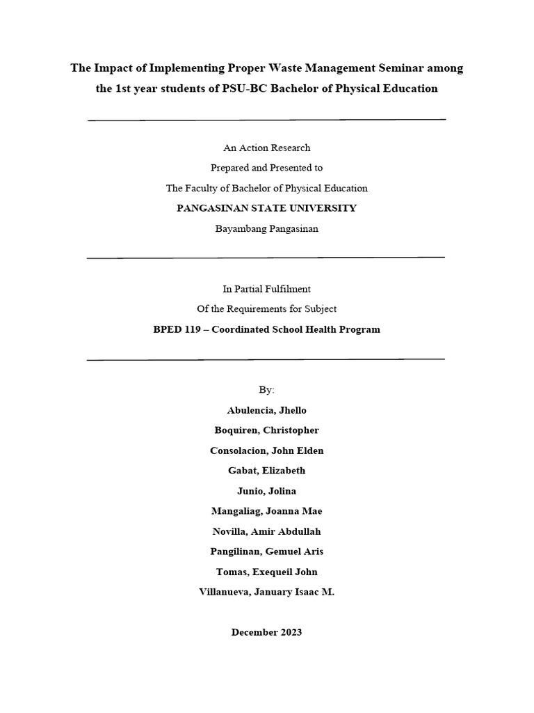 Group 5 - Chapter 1&2 | PDF | Waste Management | Waste Group 5 - Chapter 1&2 | PDF | Waste Management | Waste
