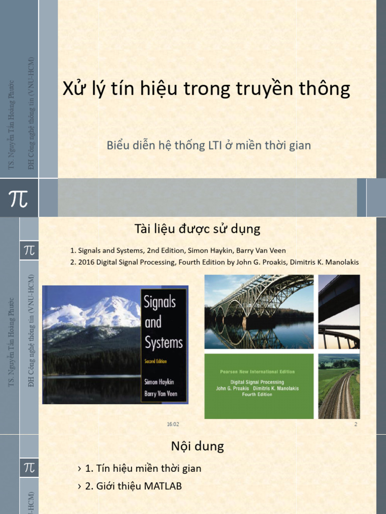 Chapter 2 Time-Domain Representations of LTI Systems | PDF | Sampling ...