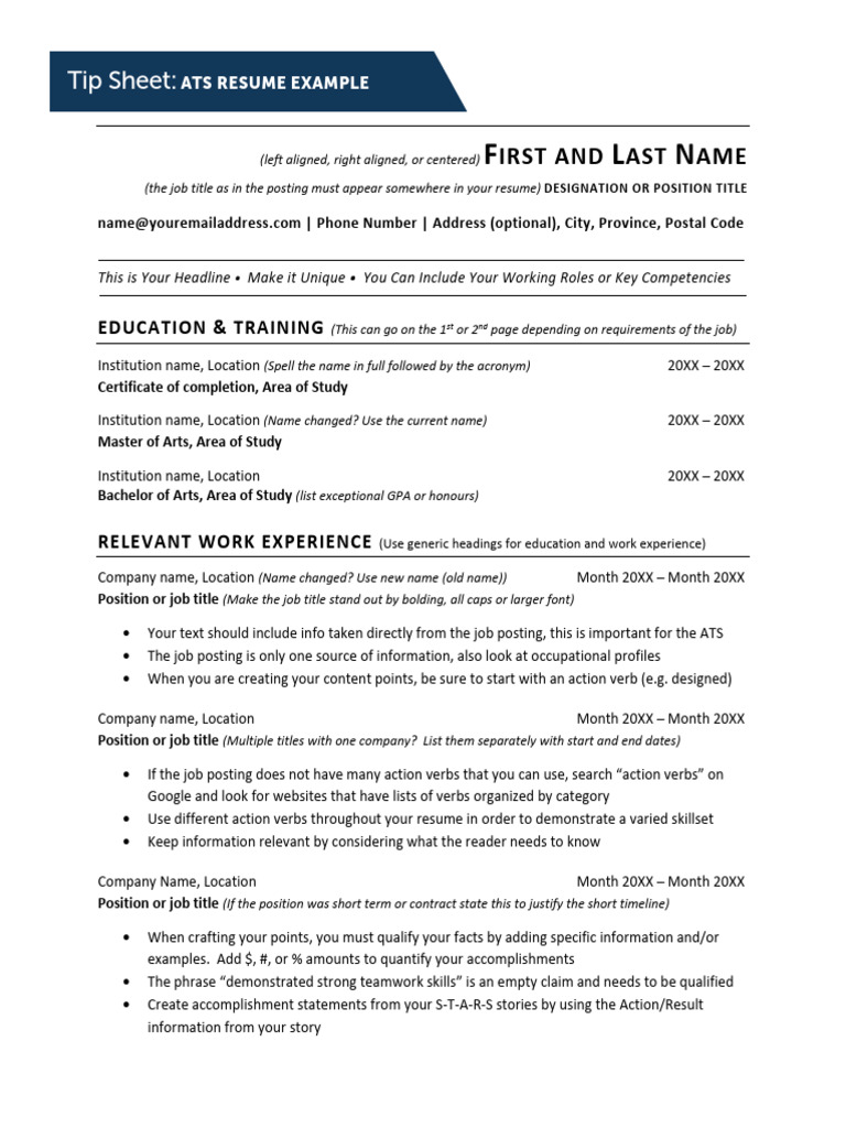 ATS Resume | PDF | Résumé | Computing