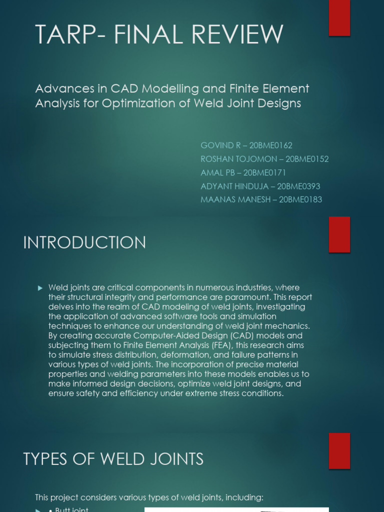 Final PPT Tarp | PDF | Finite Element Method | Simulation