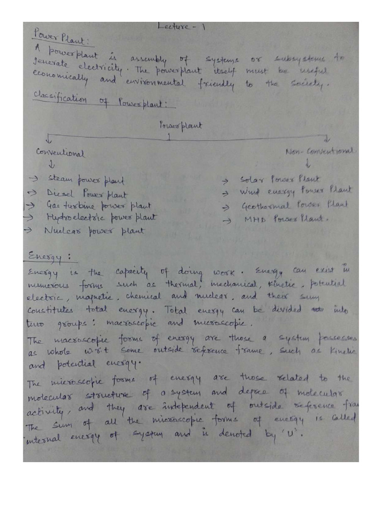 Power Plant Engineering (Eme 507) - Compressed | PDF