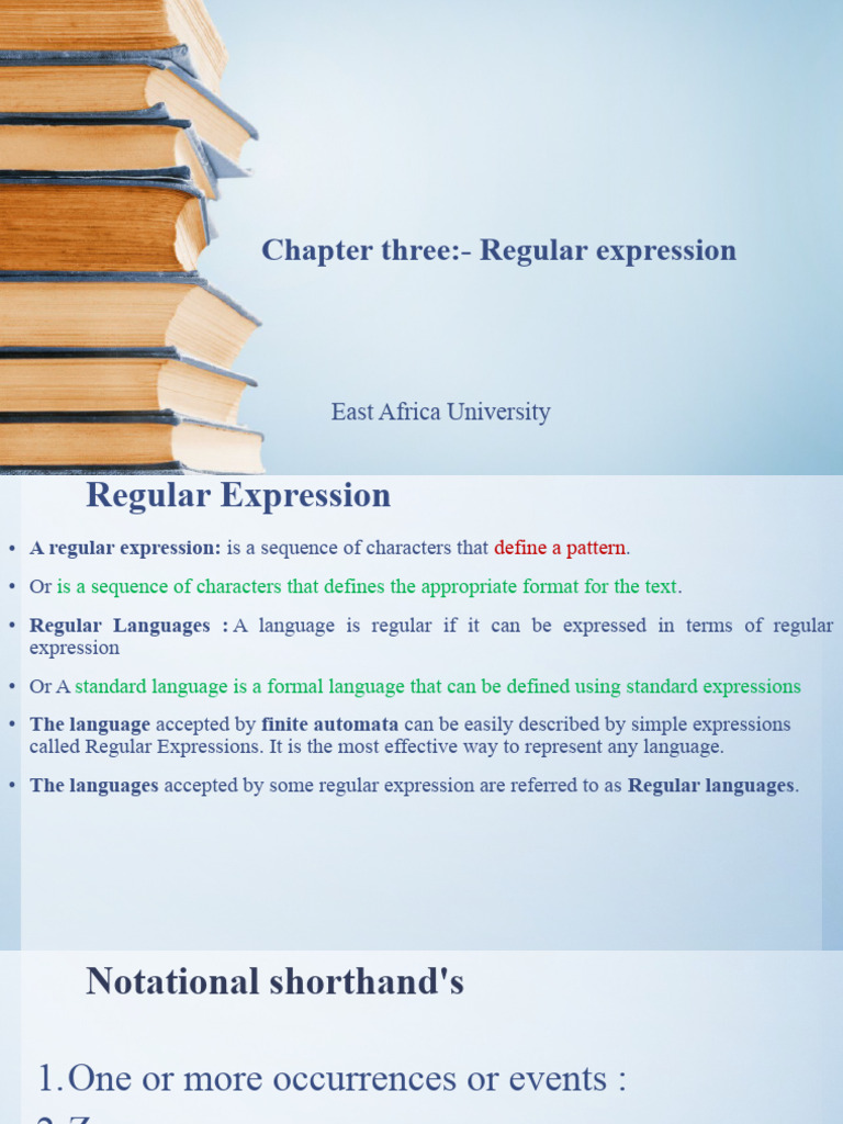Understanding Regular Expressions Basics | PDF | Syntax (Logic) | Mathematics