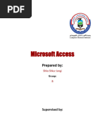 Lesson 2 A Brief History of MS Access | PDF | Microsoft Access | Computing
