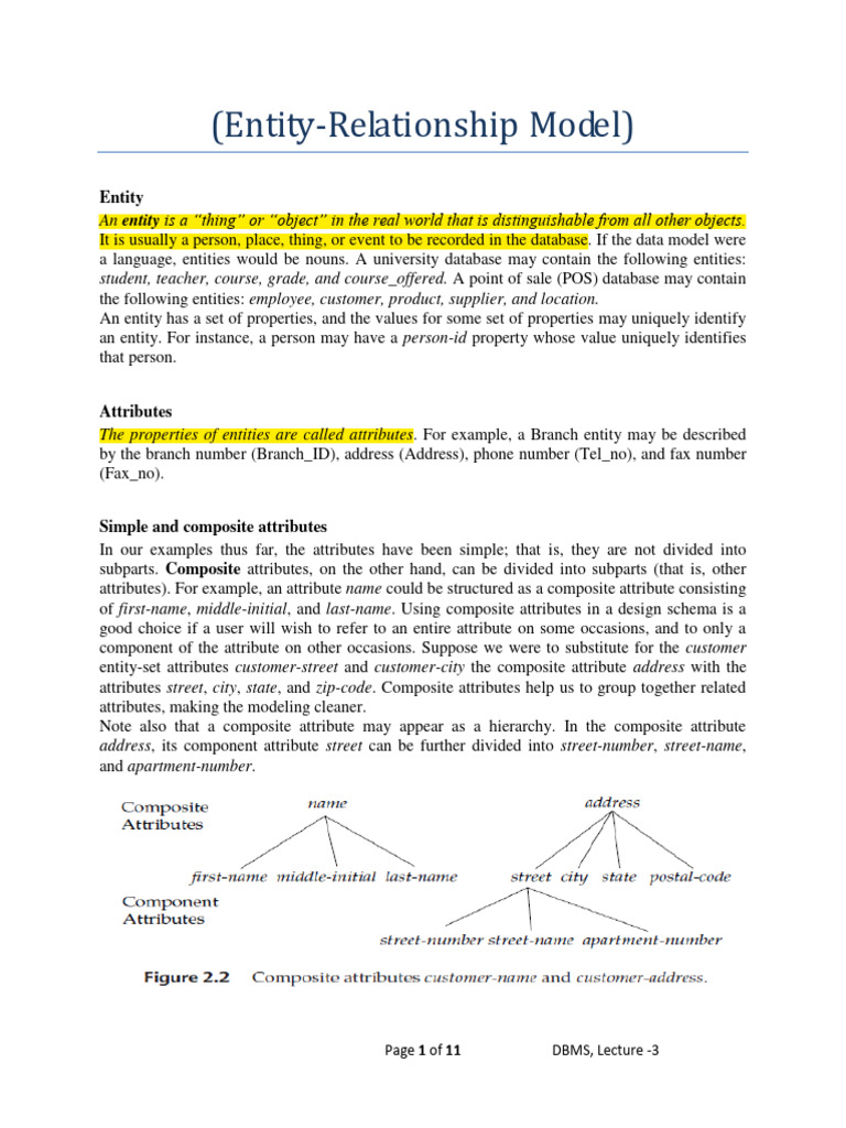 Entity Relationship Modeling | PDF | Databases Entity Relationship Modeling | PDF | Databases